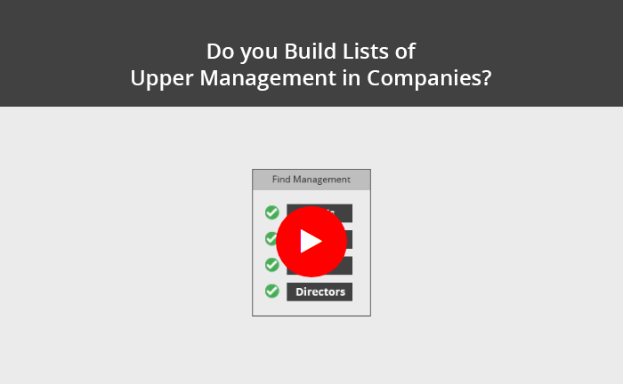 C-Level Executives Email List | Build Company CXO Database | Tool to Find Senior Management ...